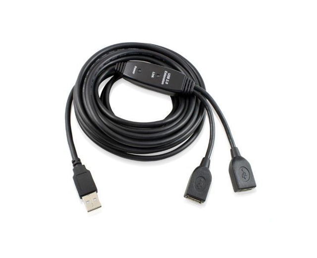 Best Quality 10M 2 Port USB 2.0 Active Repeater Cable at Low Price