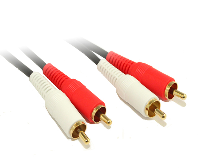 Best Quality 15M 2RCA to 2RCA Audio Cable OFC at Low Price