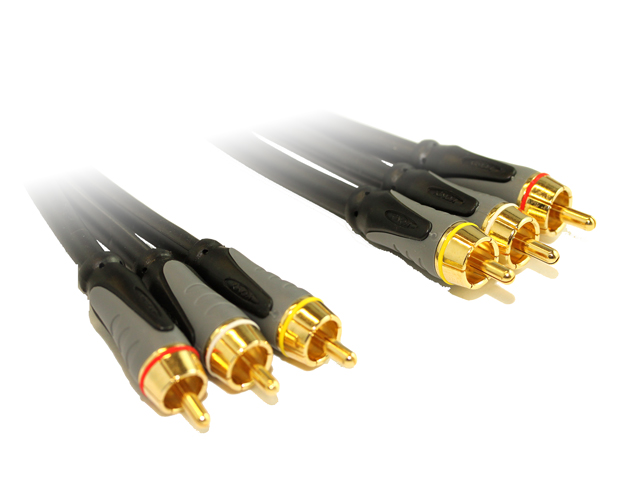 Best Quality 20M High Grade RCA A/V Cable with OFC at Low Price