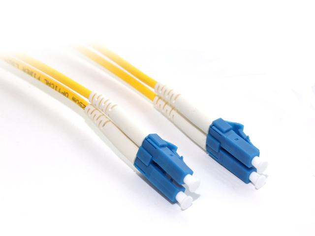 Best Quality 15M LC-LC OS1 Singlemode Duplex Fibre Optic Cable at Low Price
