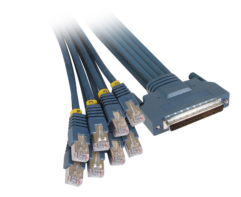 Best Quality 3M HD68M To 8 X RJ45 Plug Cable at Low Price