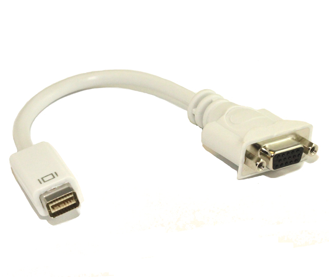 Best Quality Mini DVI M To VGA F Adaptor at Low Price