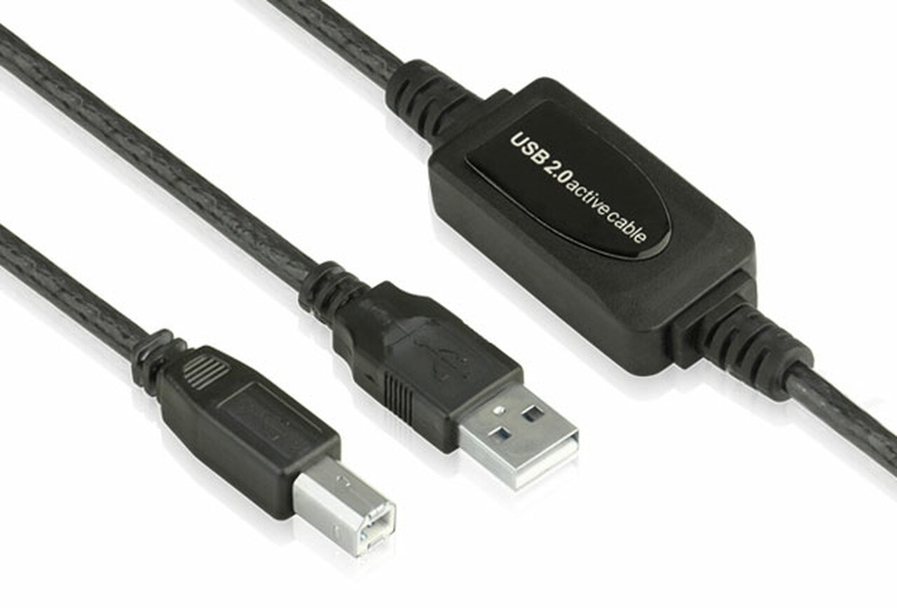 Best Quality 10M USB 2.0 AM-BM Active Cable at Low Price