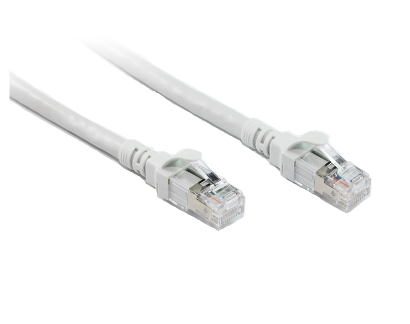 0.3M Grey CAT6A 10Gb SSTP/SFTP Cable | Cables Online