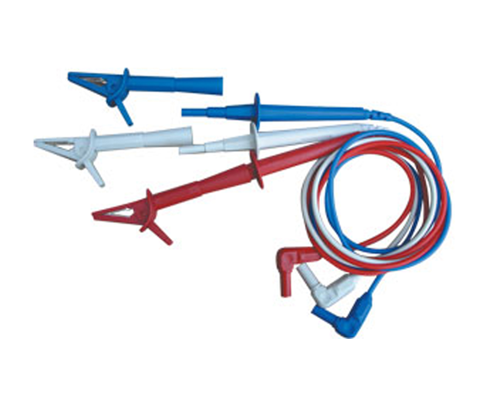 Cabac Phase Coloured Leads- Red White Blue | Cables Online