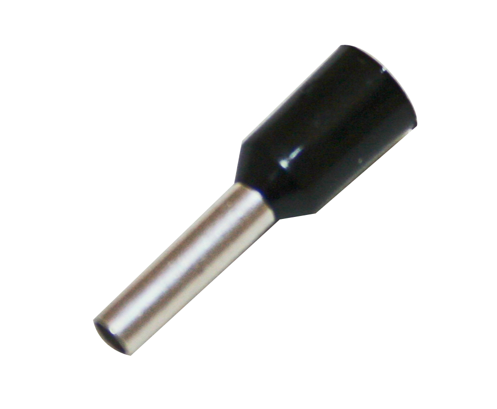 Cabac Boot Lace Pin 1.5Mm2-Black Bulk | Cables Online