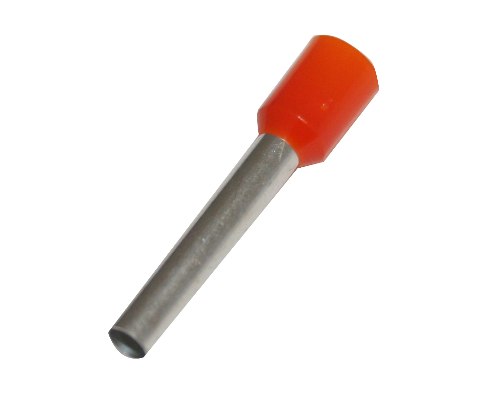 Cabac Boot Lace Pin 4Mm2-Orange 18Mm Long | Cables Online