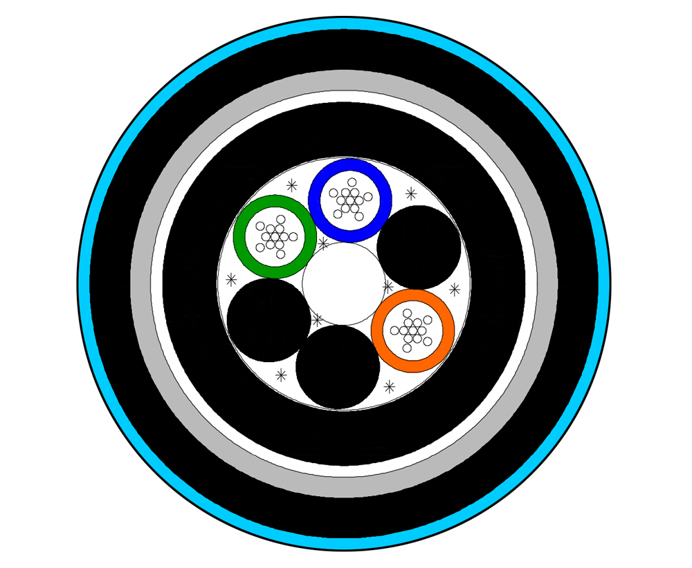 MSSFibre 12F Cst Armoured Loose Tube Cable Mm3 | Cables Online