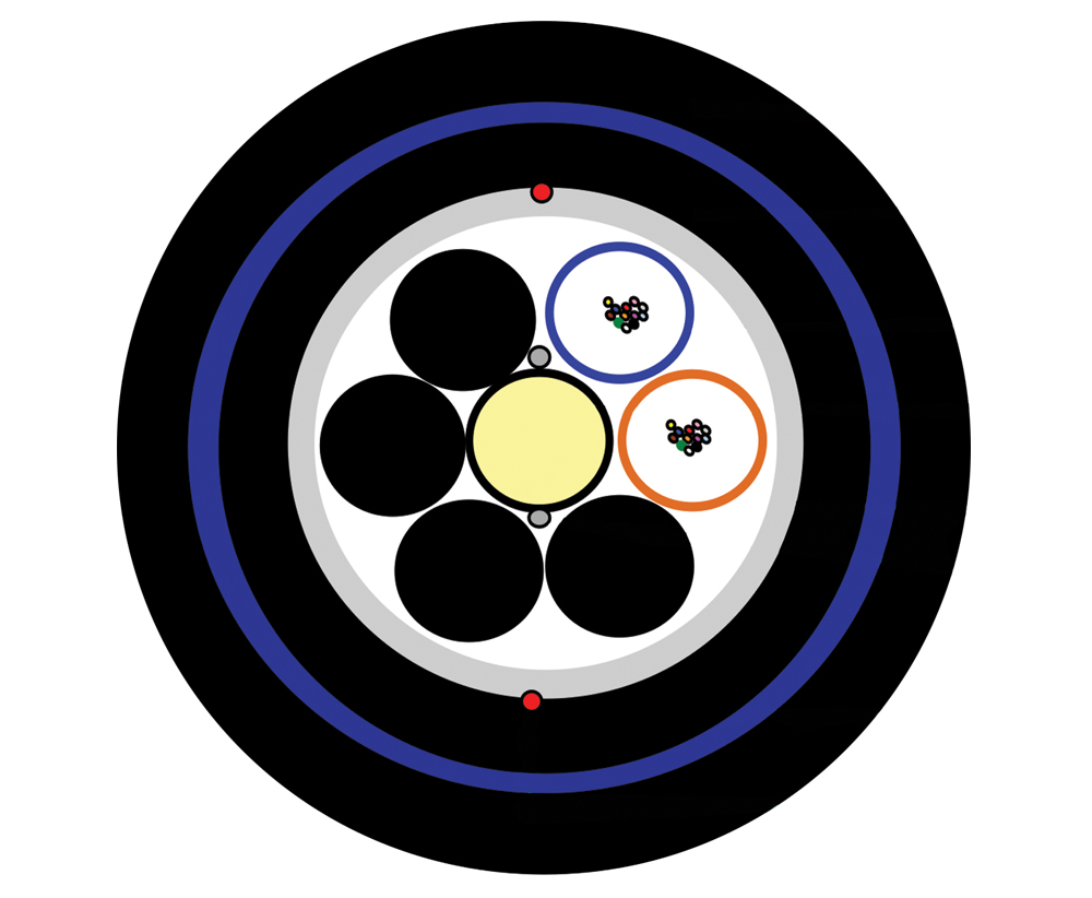 MSSFibre 48F Loose Tube Pe Sac Sheath Cable Sm | Cables Online