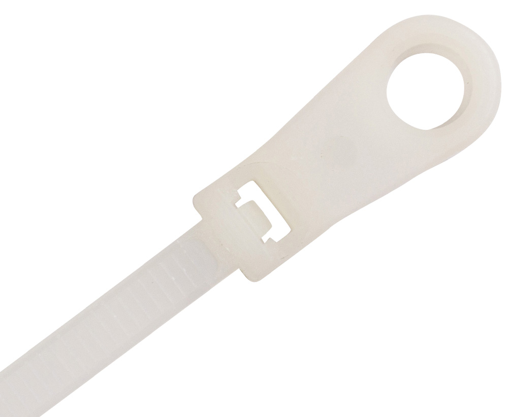 Cabac Nylon Mount Head Cable Tie 365*7.6 Natur | Cables Online