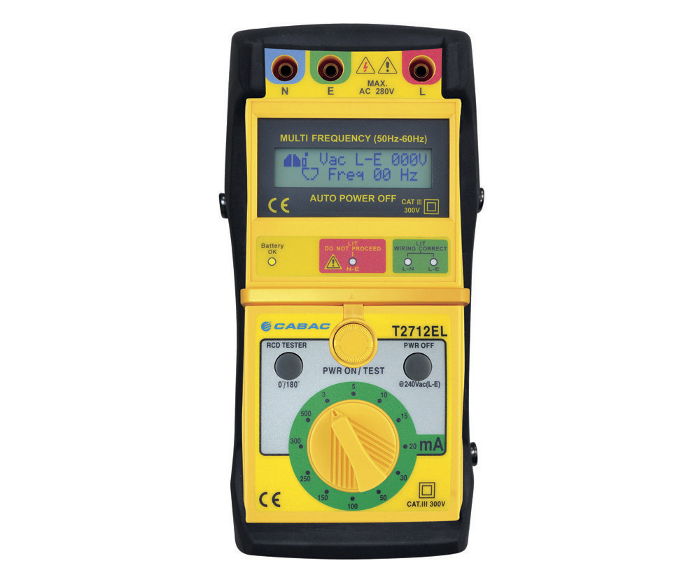 Cabac Digital RCD Tester - 240V | Cables Online