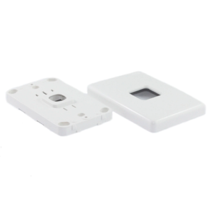 1 Port Australian Style RJ45 Wall Plate | Cables Online