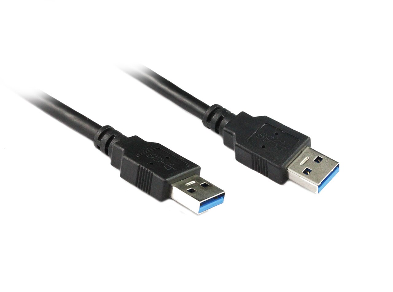 3M USB 3.0 AM/AM Cable in Black | Cables Online