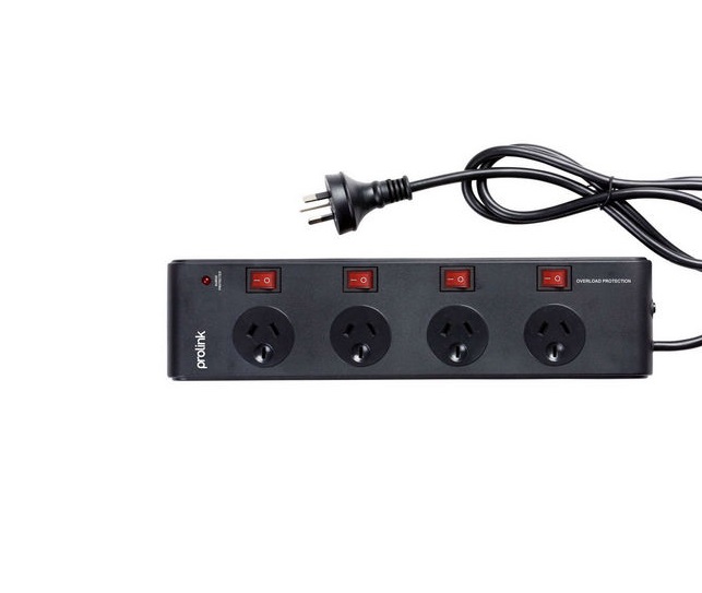 4 Way Power Board Individually Switched | Cables Online