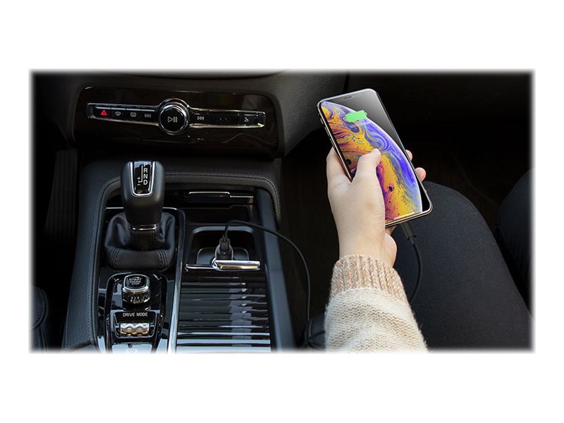 Belkin 1 Port Car Charger, 20W USB-C (1) PD, USB-C To Lightning Cable ...